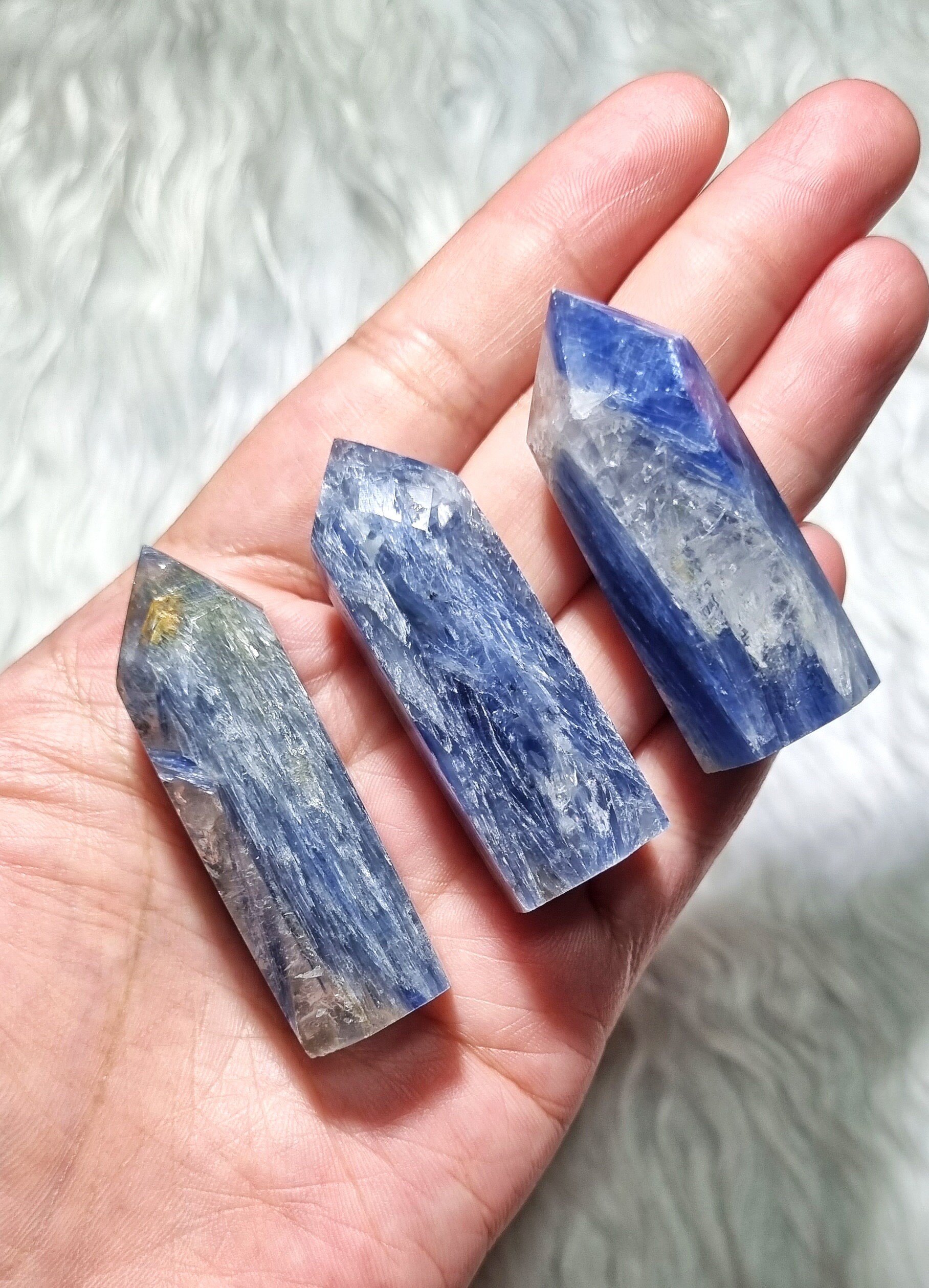 Blue Kyanite Tower, Natural - Etsy