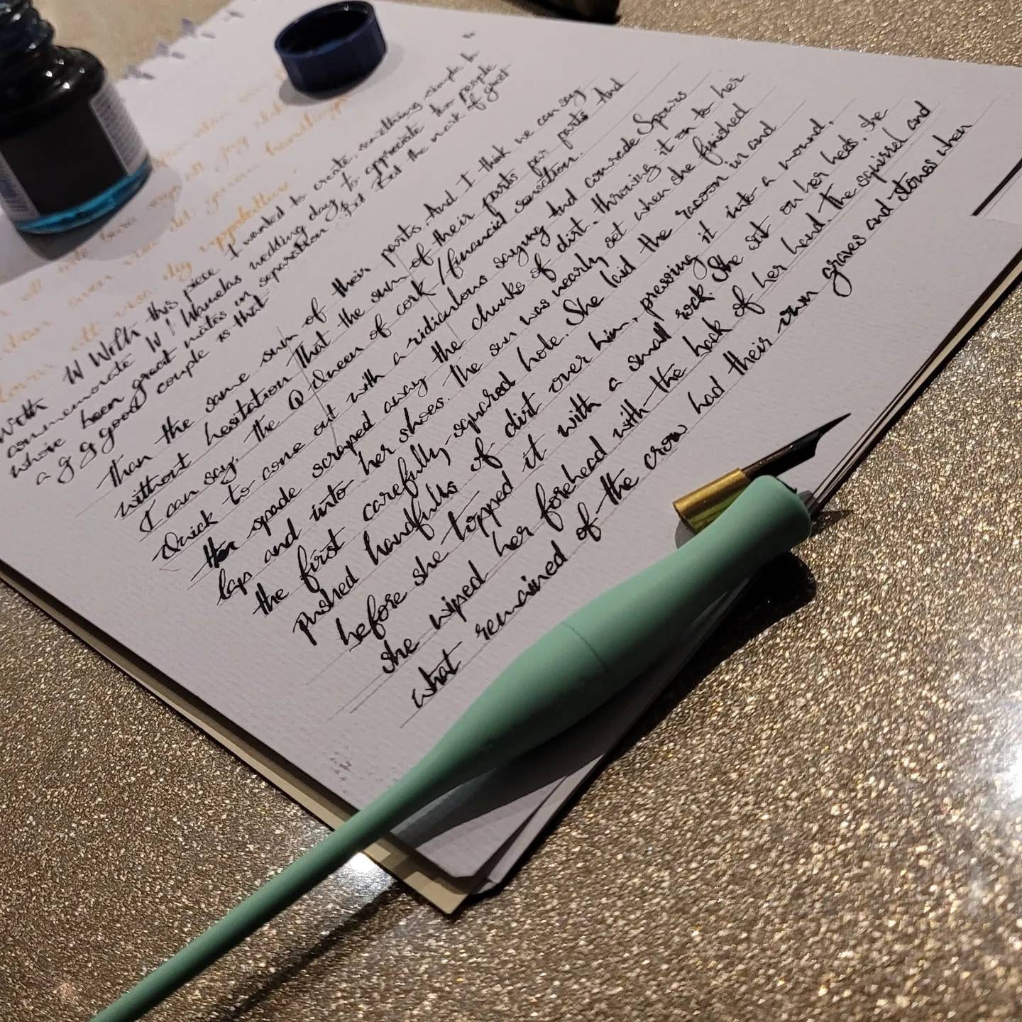 Custom Calligraphy | Handwritten Piece | Personal Written Poem / Lyrics ...