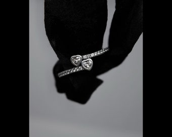 Pandora Double Ring - Etsy