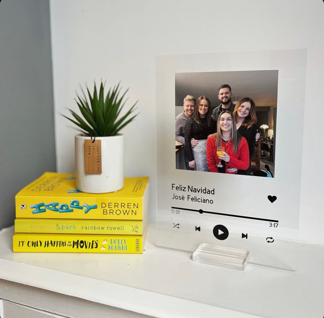 Personalised Spotify Music Plaque - Etsy UK