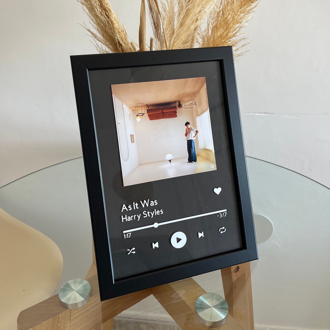 Personalised Spotify Song Frame - Etsy