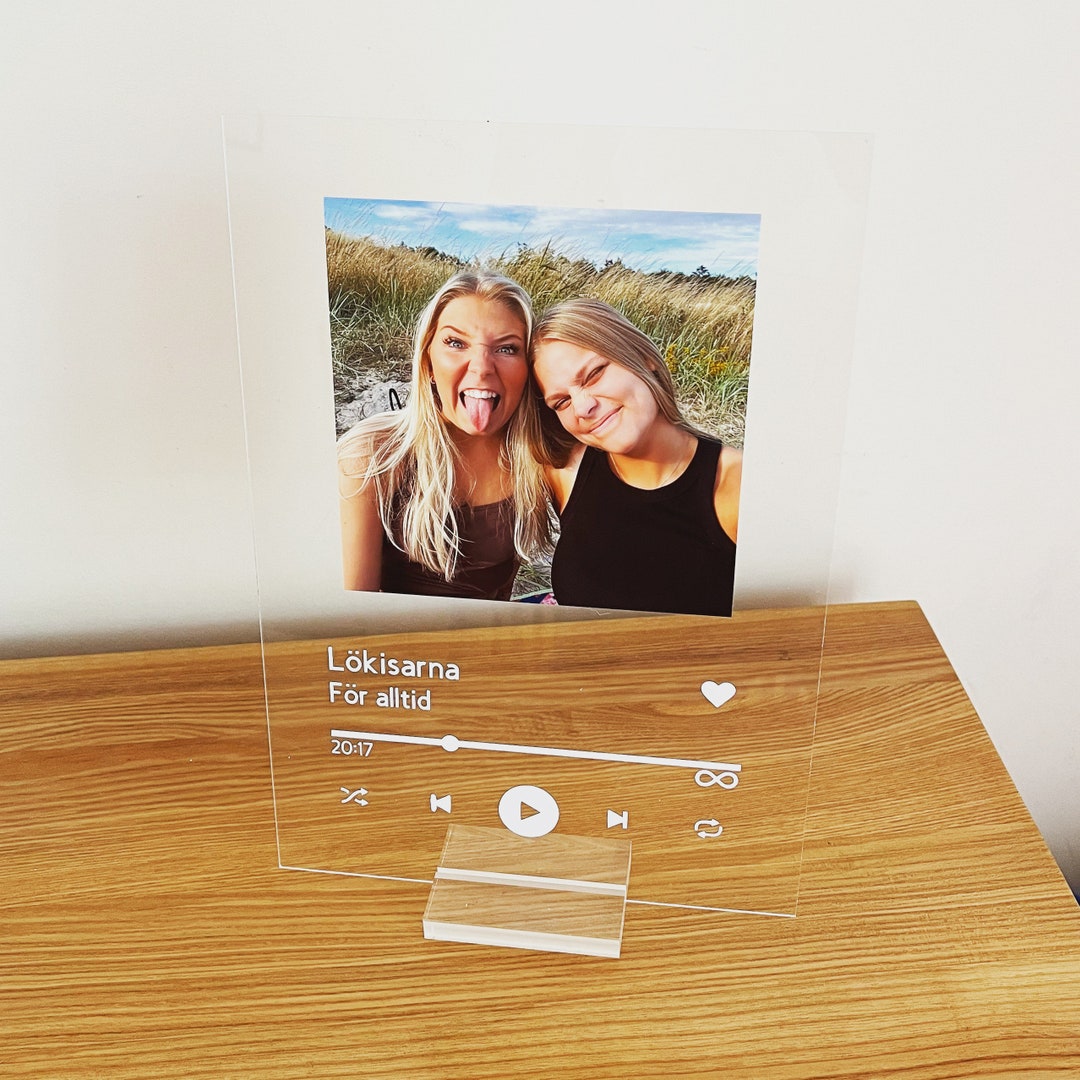 Acrylic Plaque Stands Clear or Black - Etsy