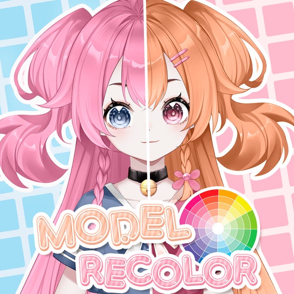 Vtuber Hair - Etsy