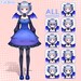 Live2d Vtuber Model for Commercial Use! the Evil Demon (ready to Use ...