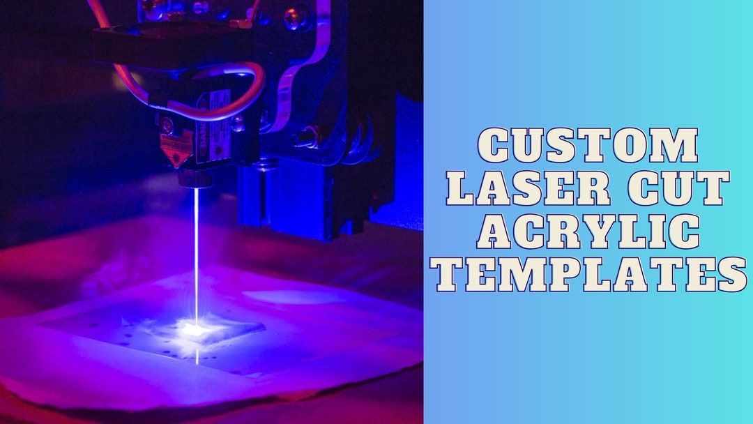 Custom Laser Cut Acrylic Templates-great for Crafting-leatherwork ...