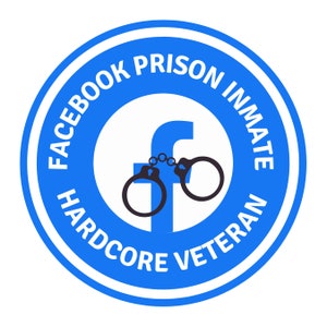 Facebook Prison Inmate Hardcore Veteran/facebook Jail Digital - Etsy Canada