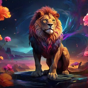 Lions Laser-ready 3D Illusion PNG Files for Stunning Engravings: Create ...