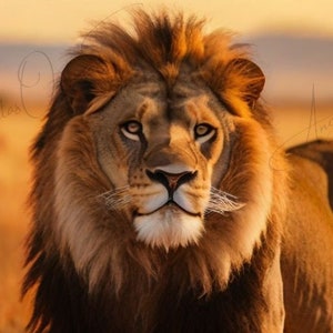 Lions Laser-ready 3D Illusion PNG Files for Stunning Engravings: Create ...