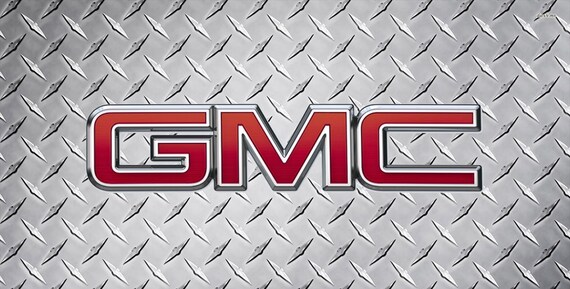 Color Sublimation Faux Diamond Plate GMC License Plate | Etsy