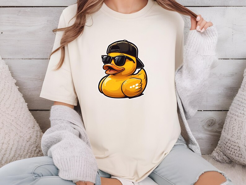 Hipster Rubber Duck in Sunglasses and Hat- Swag Duck - Gangster Duck ...