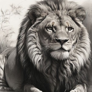 Lions Laser-ready 3D Illusion PNG Files for Stunning Engravings: Create ...