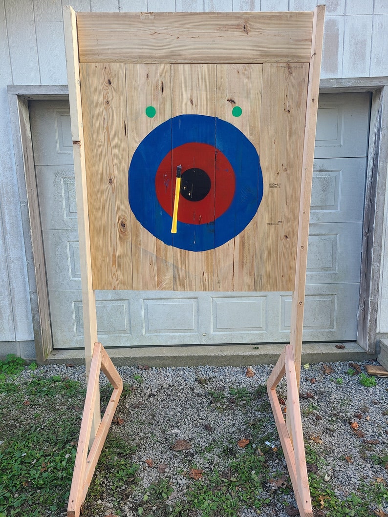 DIY Axe Throwing Target Ebook Backyard Axe Target Build Your - Etsy