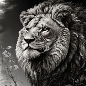 Lions Laser-ready 3D Illusion PNG Files for Stunning Engravings: Create ...