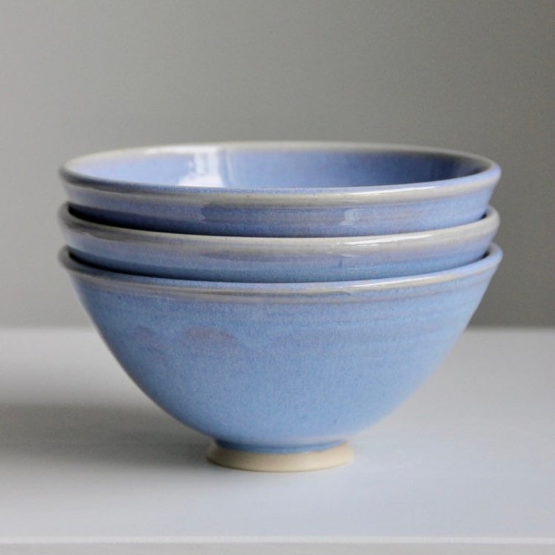 Blue Ceramic Bowls - Etsy
