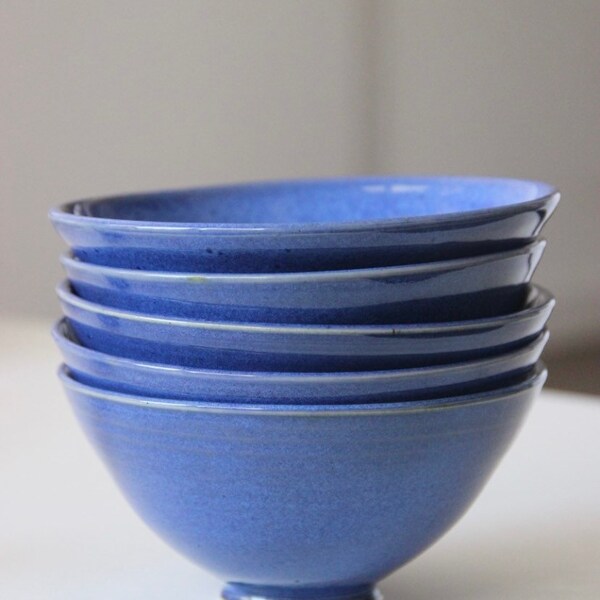 Blue Ceramic Bowls - Etsy
