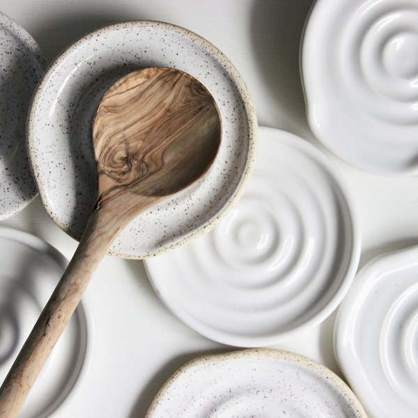 Ceramic Spoon Holder - Etsy