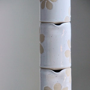 Handmade Ceramic Pourer | White Pourer | Pitcher | Cream Pourer | Mid ...