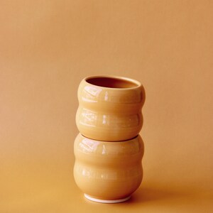 Ceramic Bubble Mug | Handmade Minimalist Ceramic Mug | No Handle Mug ...