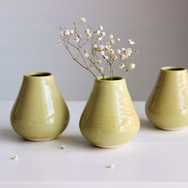 Green Ceramic Vase - Etsy