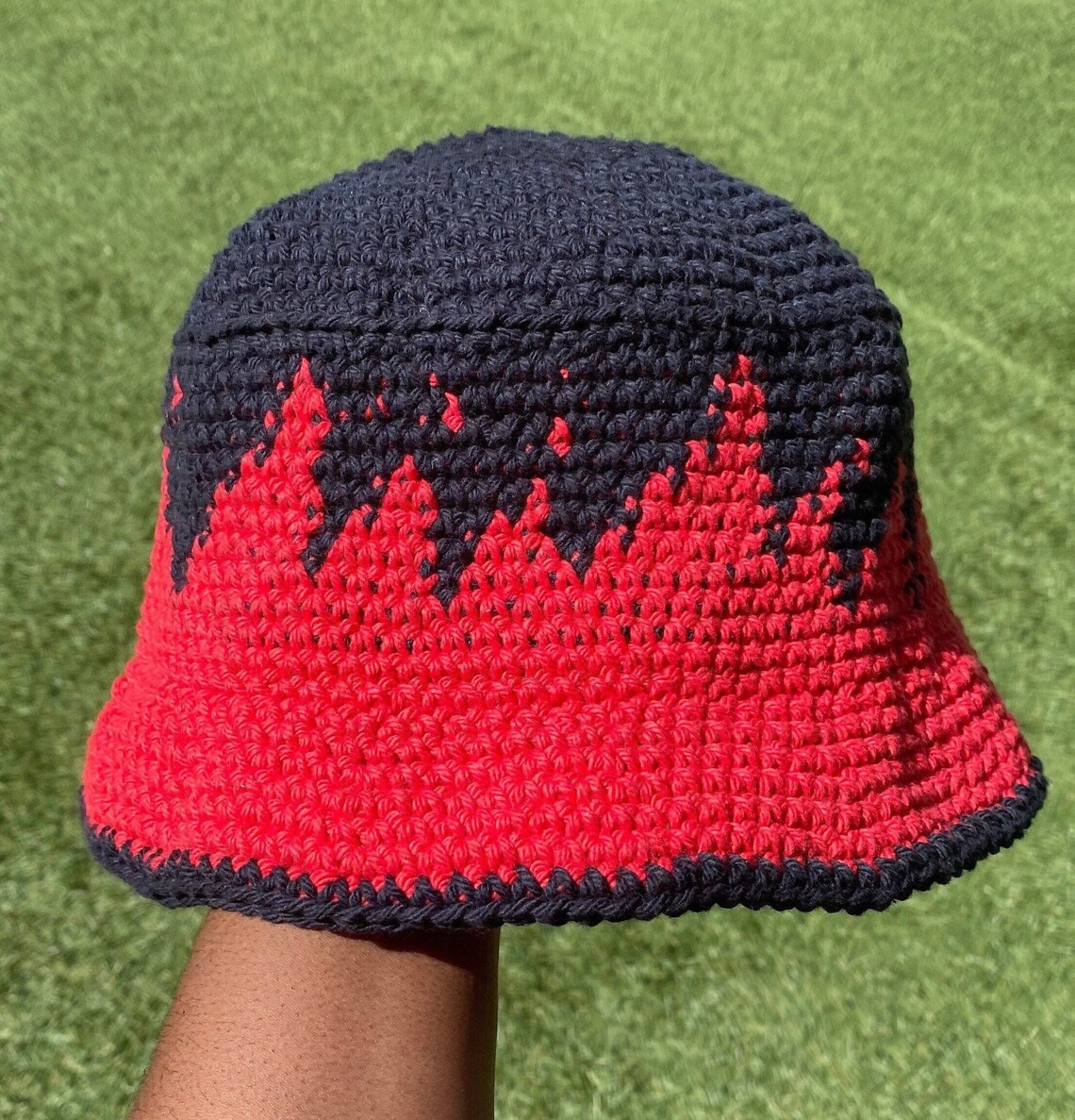 Crochet PATTERN: Simple Flame Bucket Hat - Etsy