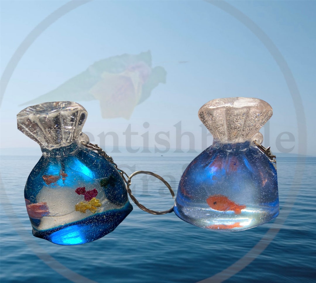 Goldfish Keychains - Etsy