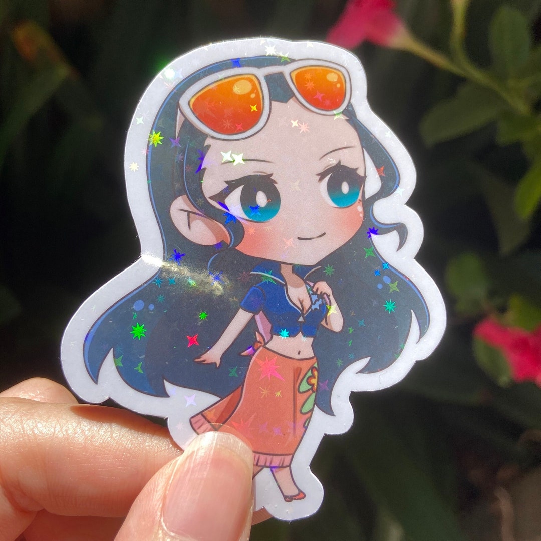 Robin Holographic Sticker [one Piece] - Etsy