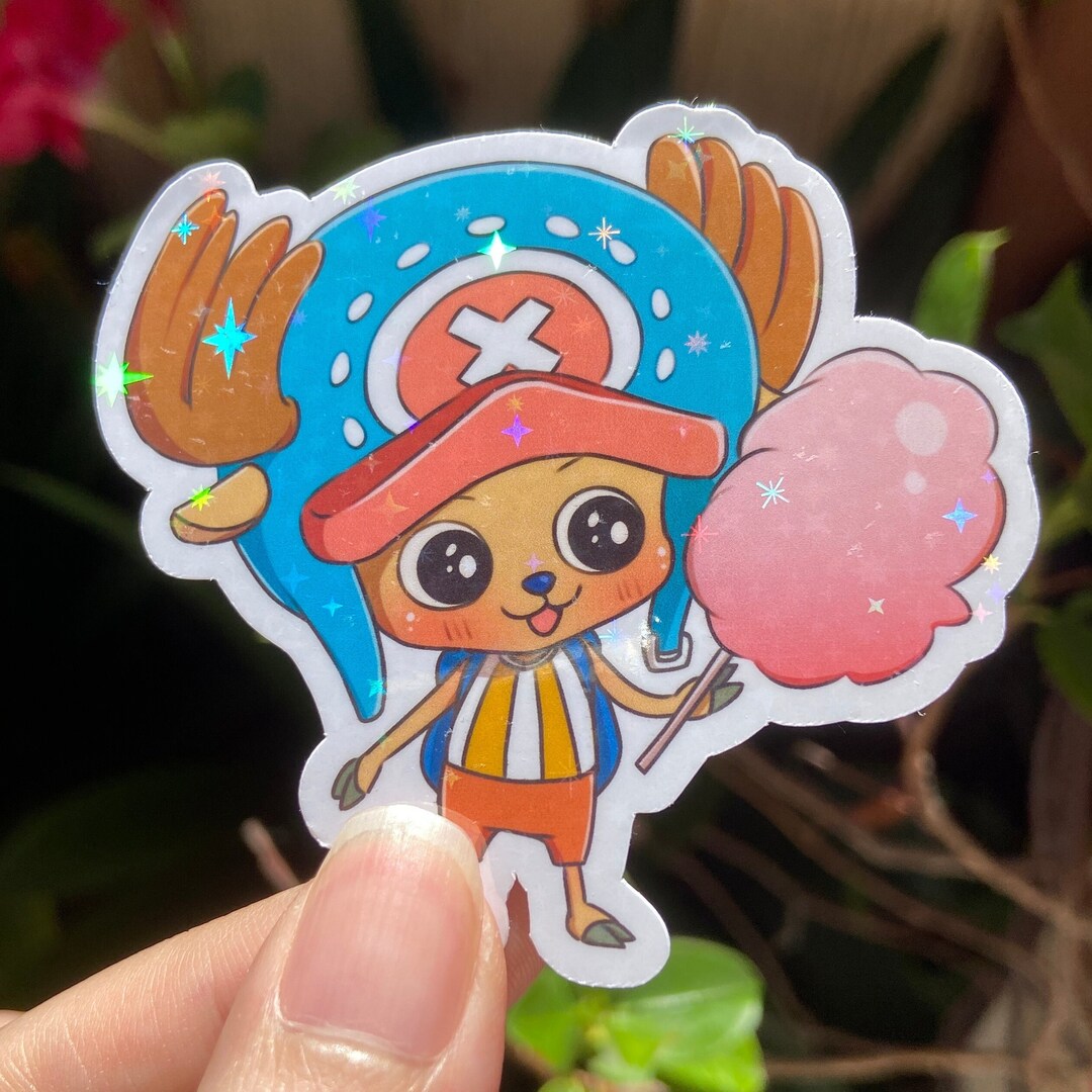 Chopper Holographic Sticker [one Piece] - Etsy