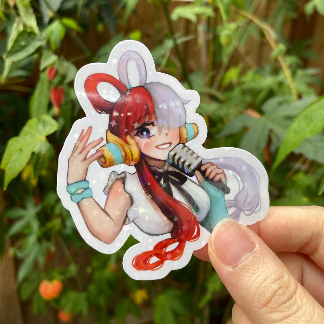 Uta | OP Holographic Sticker - Etsy