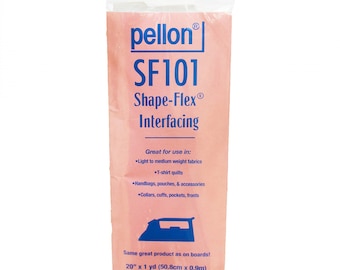 Shape Flex 101 Woven Fusible Interfacing Cotton 20in From - Etsy