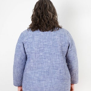 Tamarack Jacket Intermediate Sewing Pattern Grainline Studio Sizes 14 ...