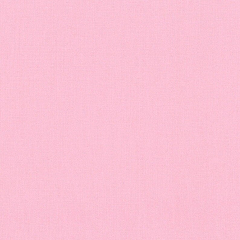 Baby Pink - Kona Cotton - Robert Kaufman - Etsy