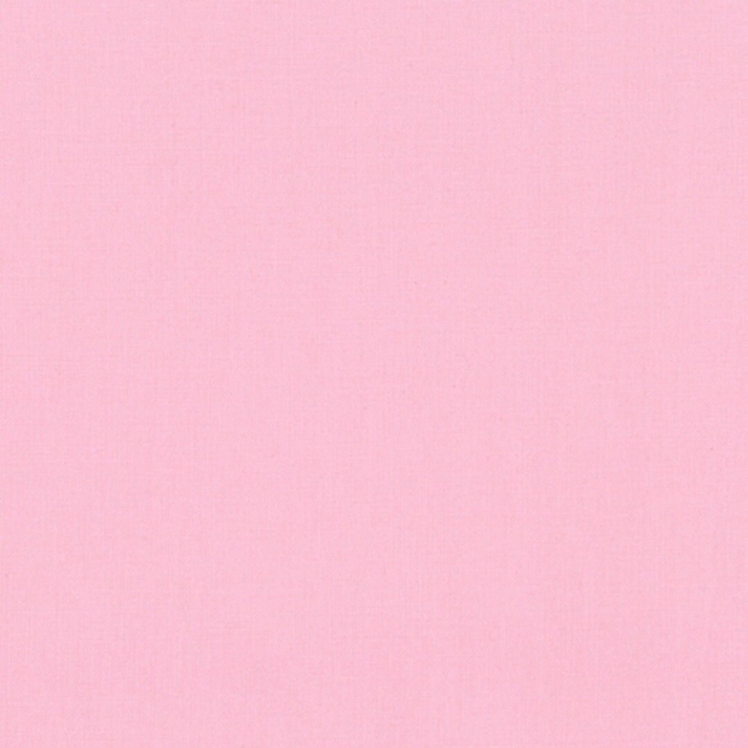 Baby Pink Kona Cotton Robert Kaufman - Etsy