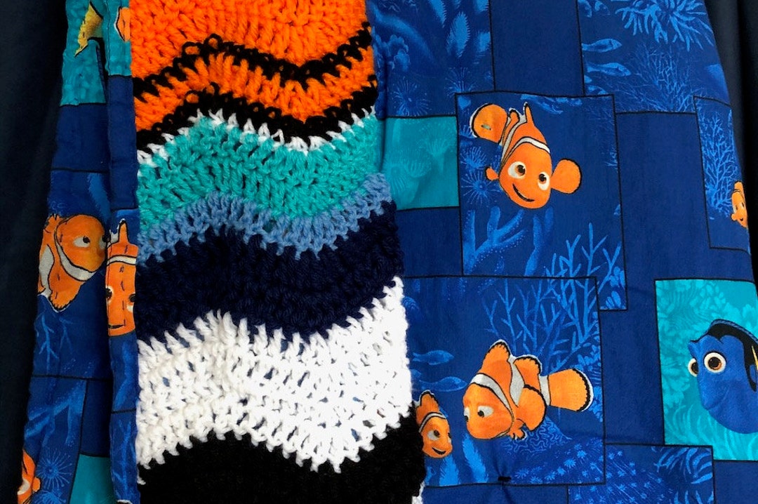 Finding Nemo Crocheted Quilt - Etsy