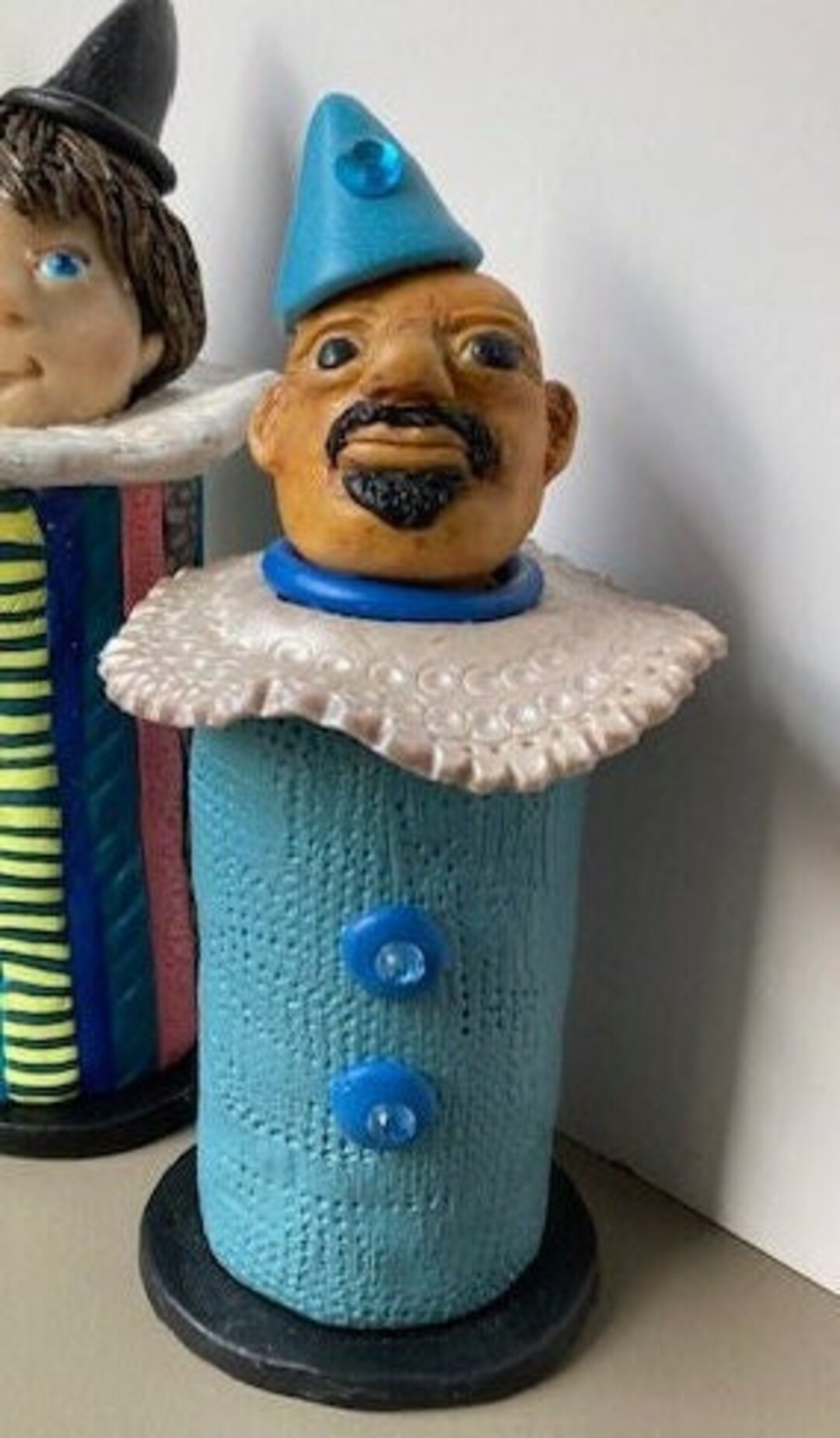 Polymer Clay Art Doll - Individual /collectible Theme Tube Doll ...