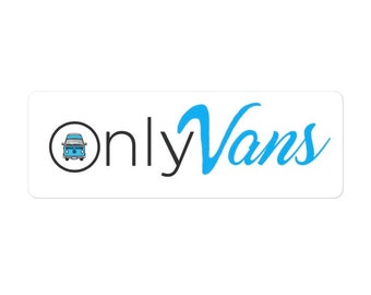 Only Vans Sticker - Etsy