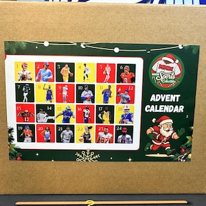 Sports Cards Advent Calendar 24 Days Pick A Sport Baseball, Basketball ...