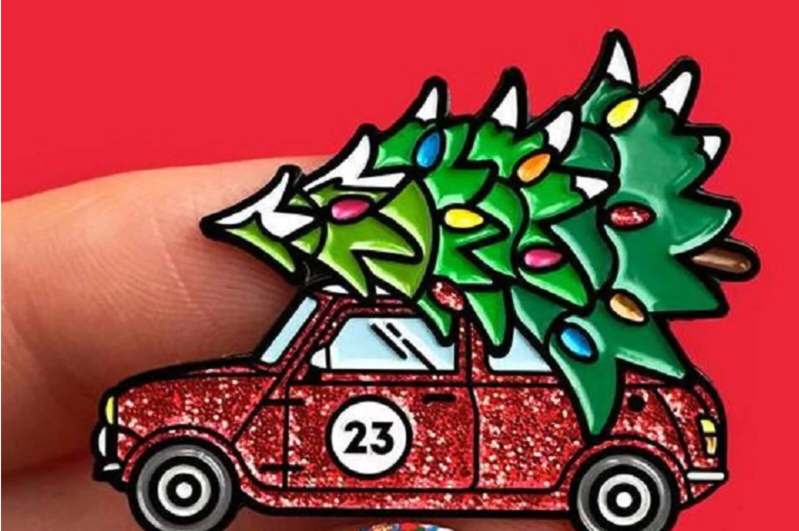 Lapel Pin Christmas Mini Moke Kawaii - Etsy