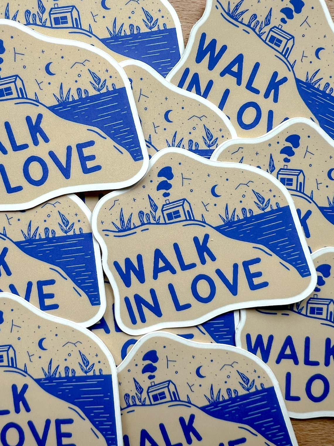 Walk in Love | Vinyl Christian Sticker | Bible Verse | Faith Stickers ...