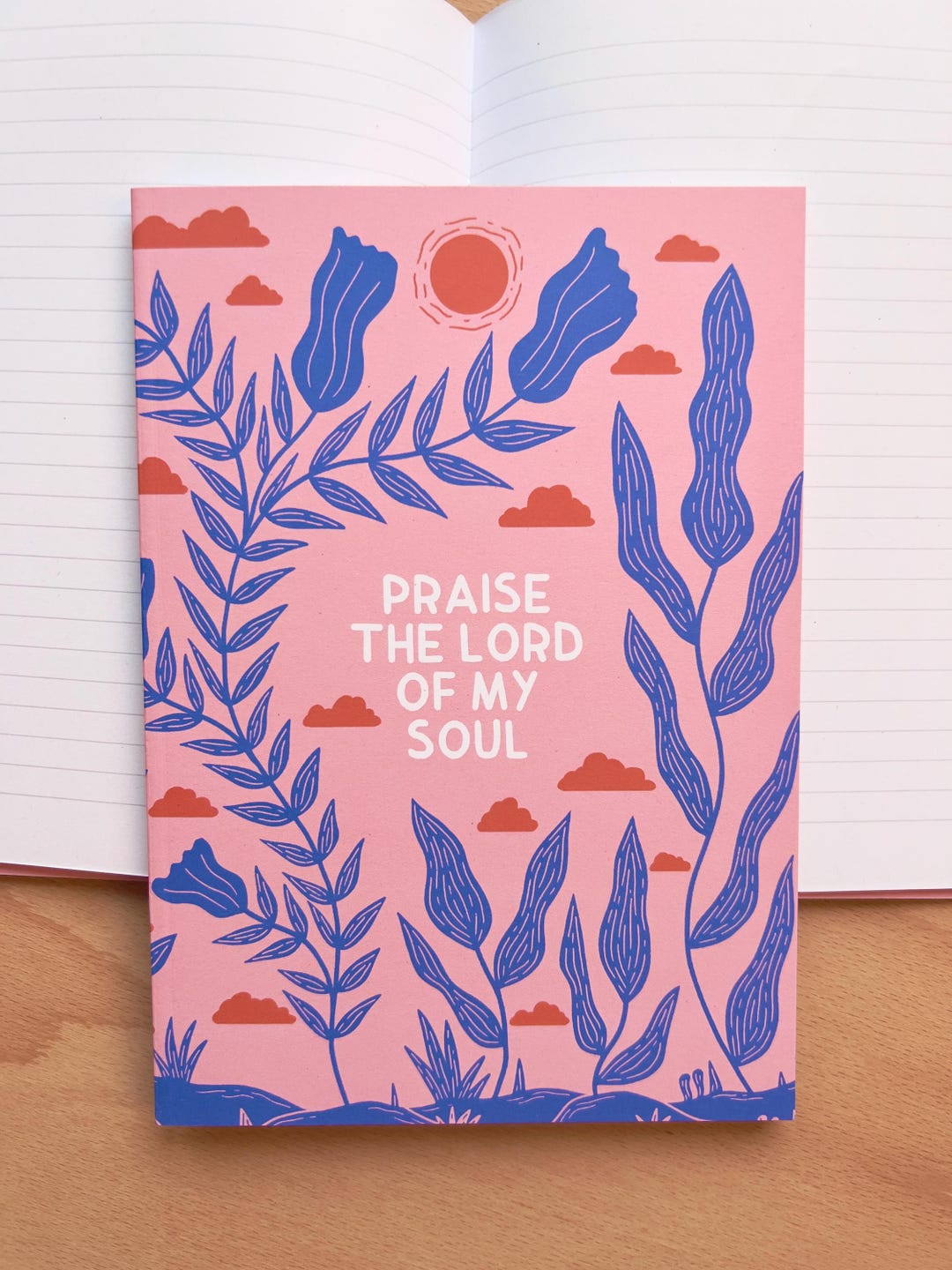 Christian Notebook Praise the Lord of My Soul, Prayer Journal, Bible ...