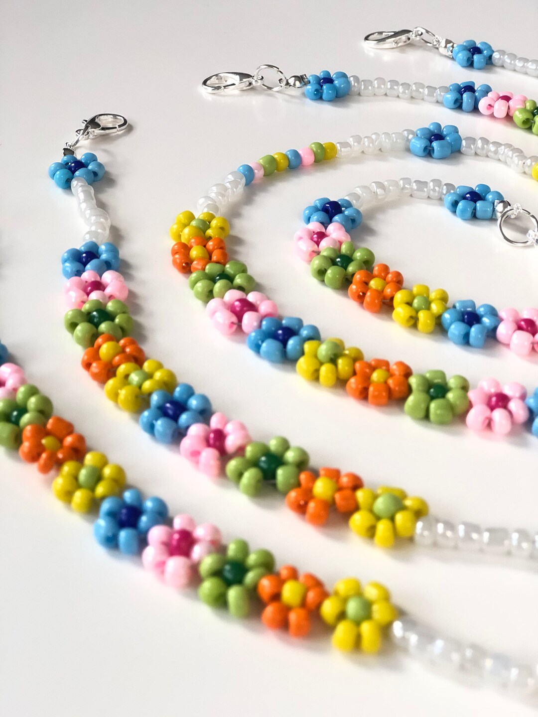 Daisy Mask Chain for Kids and Adults, Face Mask Lanyard, Personalized ...