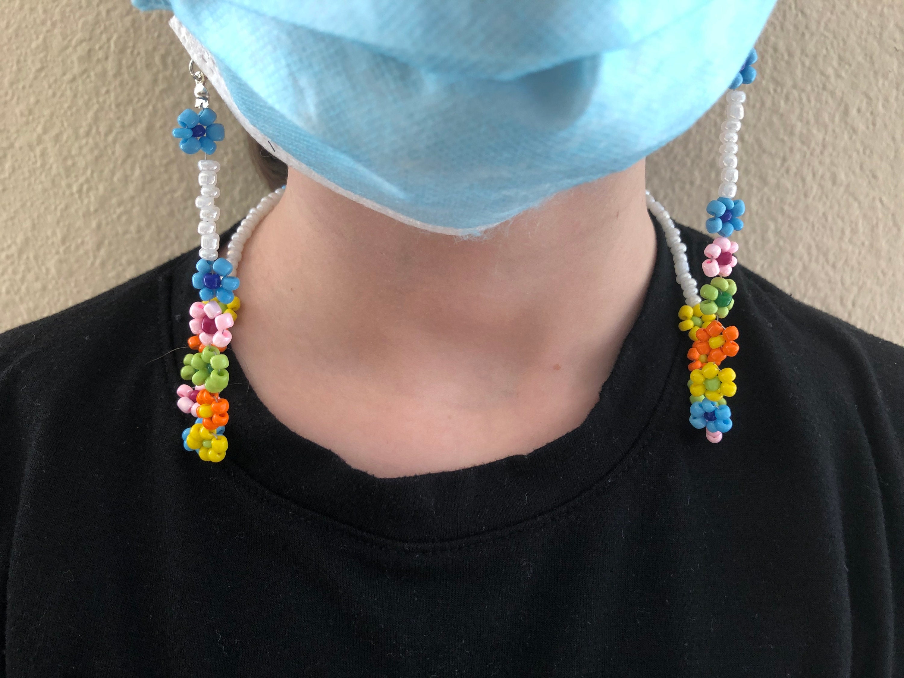 Daisy Mask Chain for Kids and Adults Face Mask Lanyard - Etsy