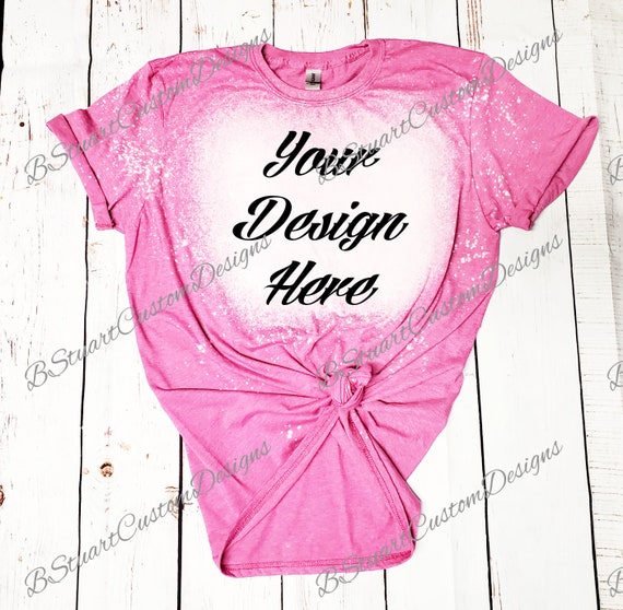 Gildan Softstyle Heather Berry Mockup | Etsy UK