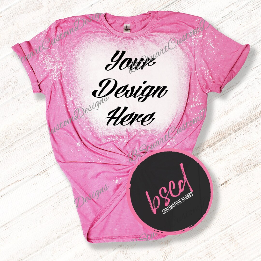 Gildan Softstyle Heather Berry Mockup 64000 - Etsy