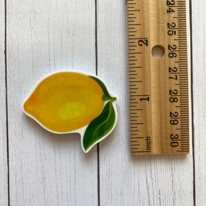 Lemon Magnets - Lemon Decor - Lemon Stuff - Summer Decor - Lemon Lover ...