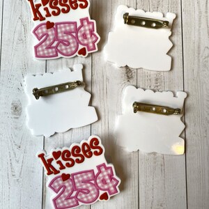 Valentine Pins Valentine Party Decor Valentine Decor Holiday Pins ...