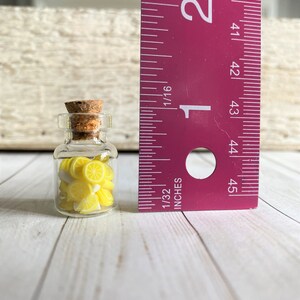 MINI Lemon Jars - SMALL Glass Lemon Jars - Tiered Tray Decor - Spring ...