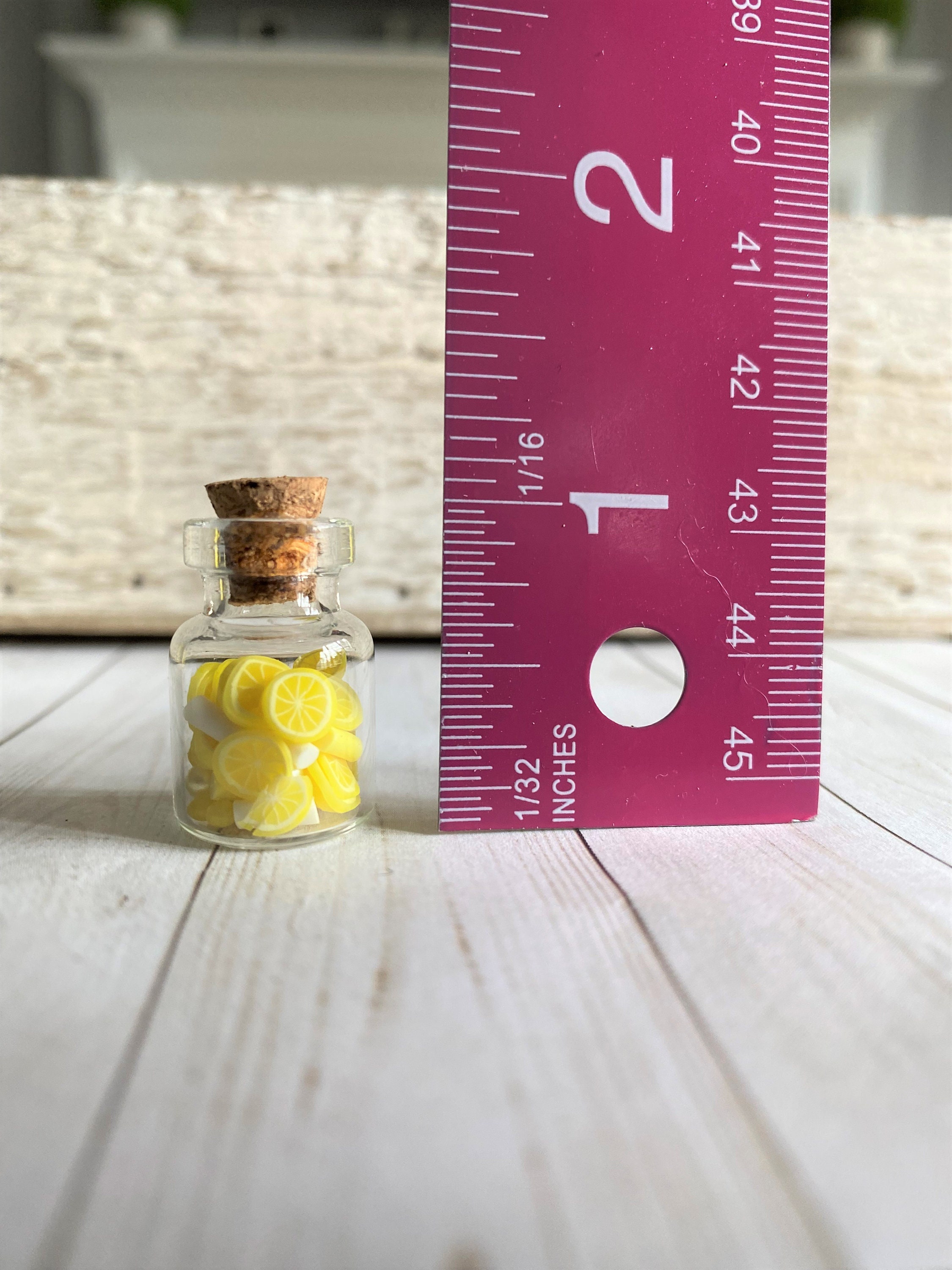 MINI Lemon Jars SMALL Glass Lemon Jars Tiered Tray Decor - Etsy