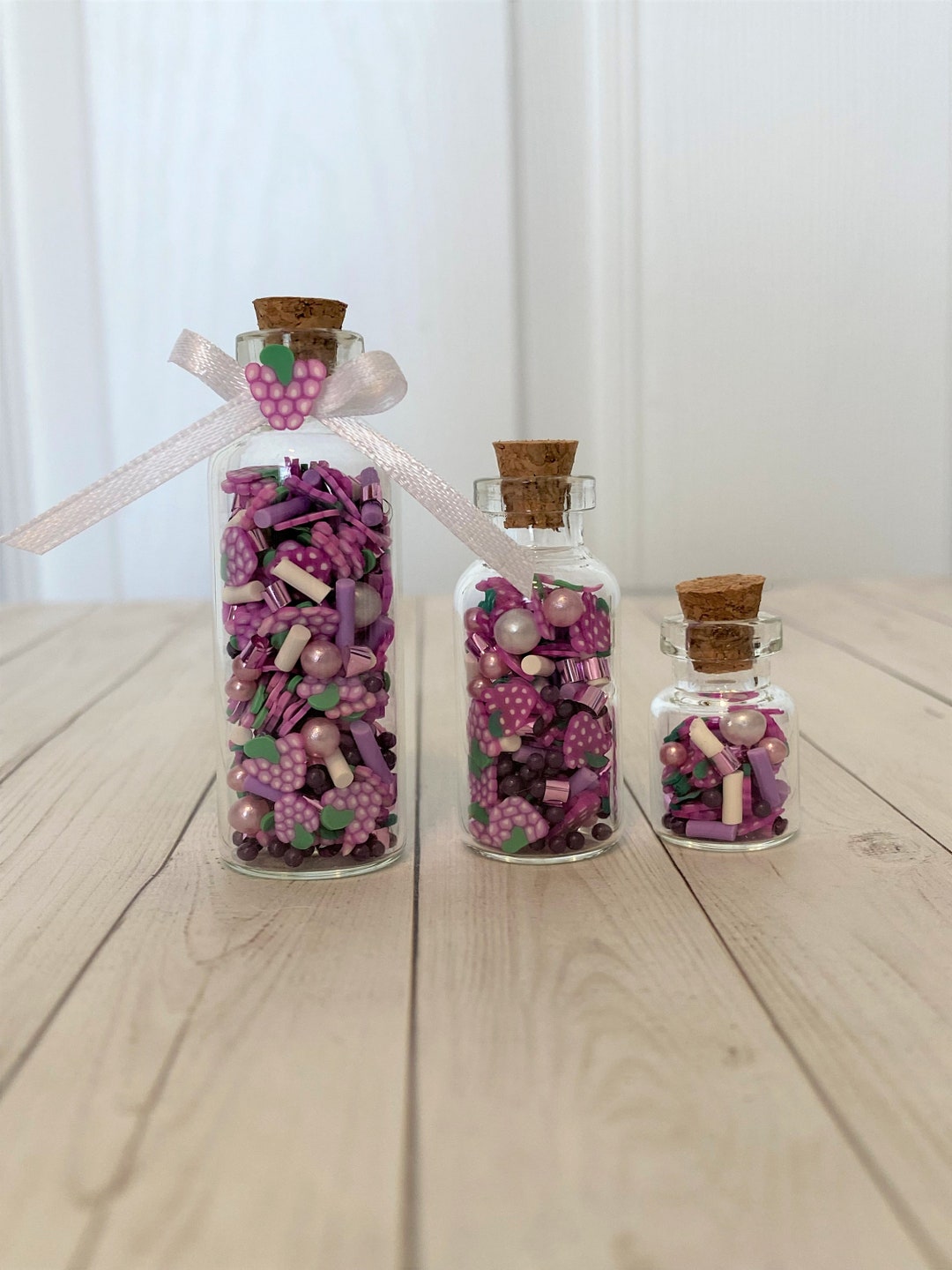 Grape MINI Jars - Tiered Tray Decor - Wine Decor - Wine Lover - Wine ...