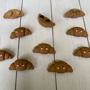 Croissant Magnets Food Magnets Bakers Gift Office Magnets Fake Food ...