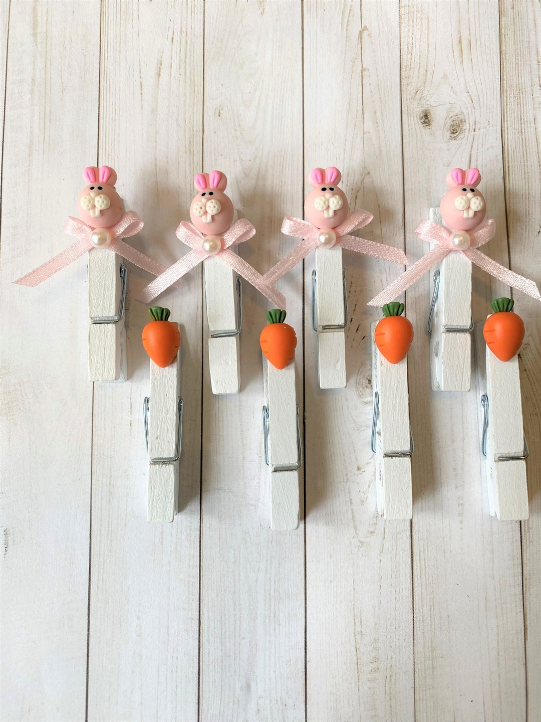 Easter Clips Gift Card Clips Bunny Clips Bunny Decor - Etsy